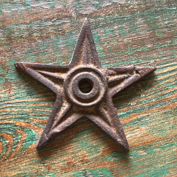 Accents | Rustic Metal Cast Iron Star Decor | Poshmark